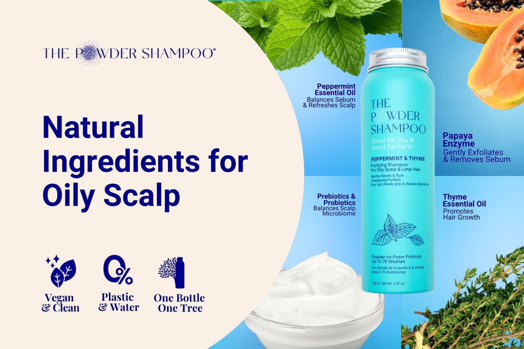 Natural Ingredients for Oily Scalp – The Powder Shampoo