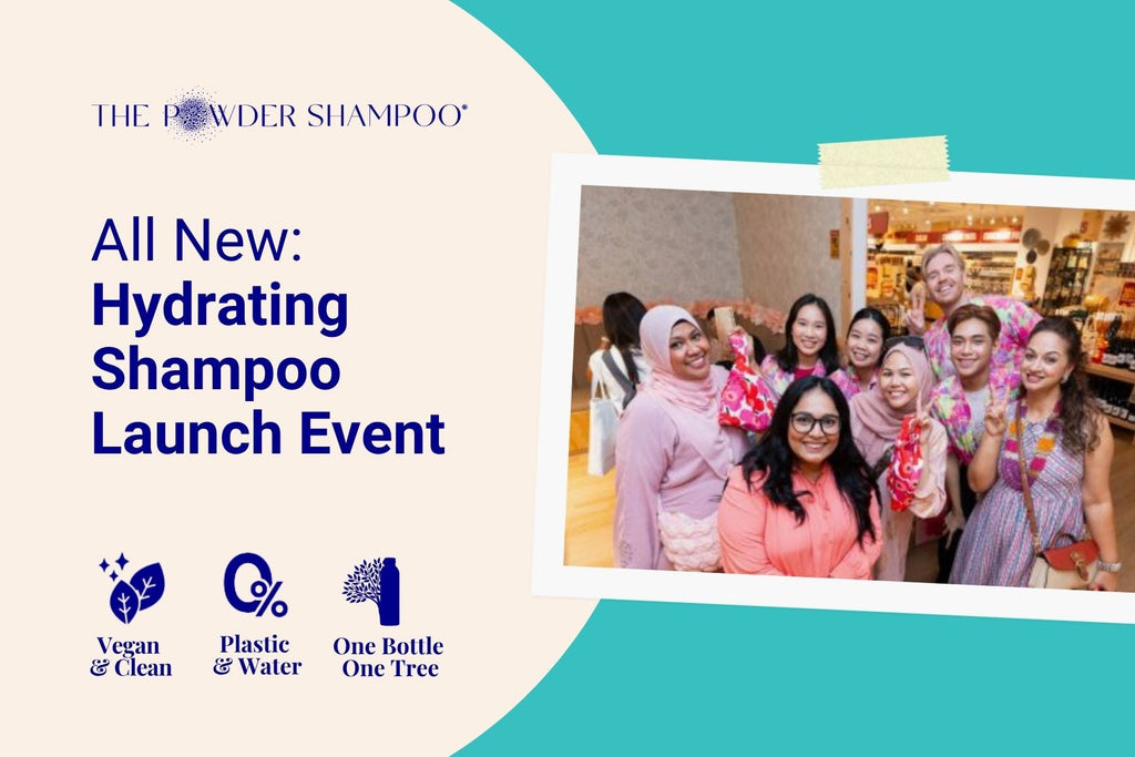 All New: Hydrating Shampoo Launch Event 🩷 – The Powder Shampoo