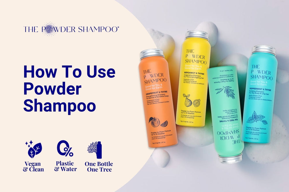 How To Use Powder Shampoo in 4 Simple Steps | THE POWDER SHAMPOO™ – The ...