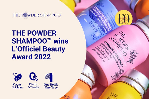 THE POWDER SHAMPOO™ wins L’Officiel Beauty Award 2022 – The Powder Shampoo