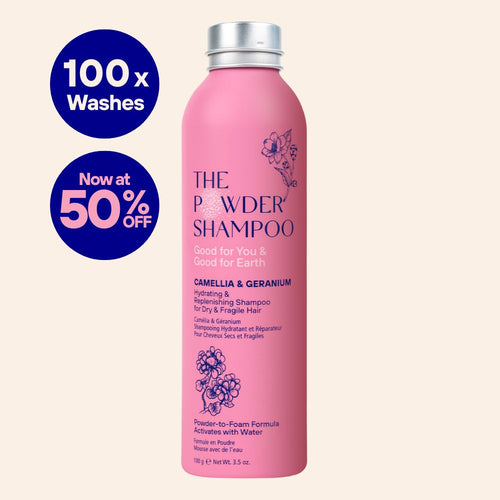 Water-activated Foaming Powder Shampoo | The Powder Shampoo