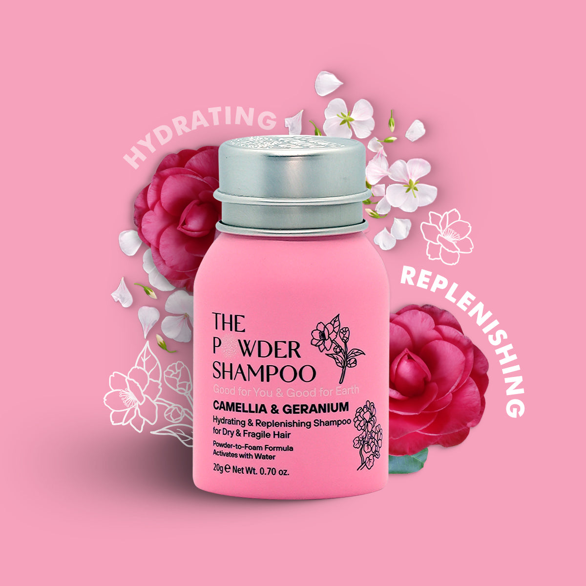 Hydrating & Replenishing Shampoo for Dry & Fragile Hair | The Powder ...