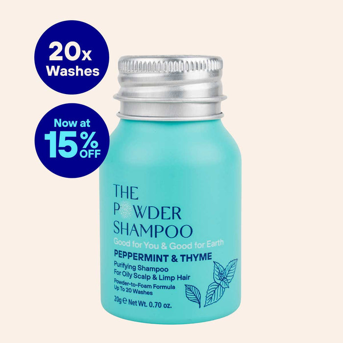 Water-activated Foaming Powder Shampoo | The Powder Shampoo