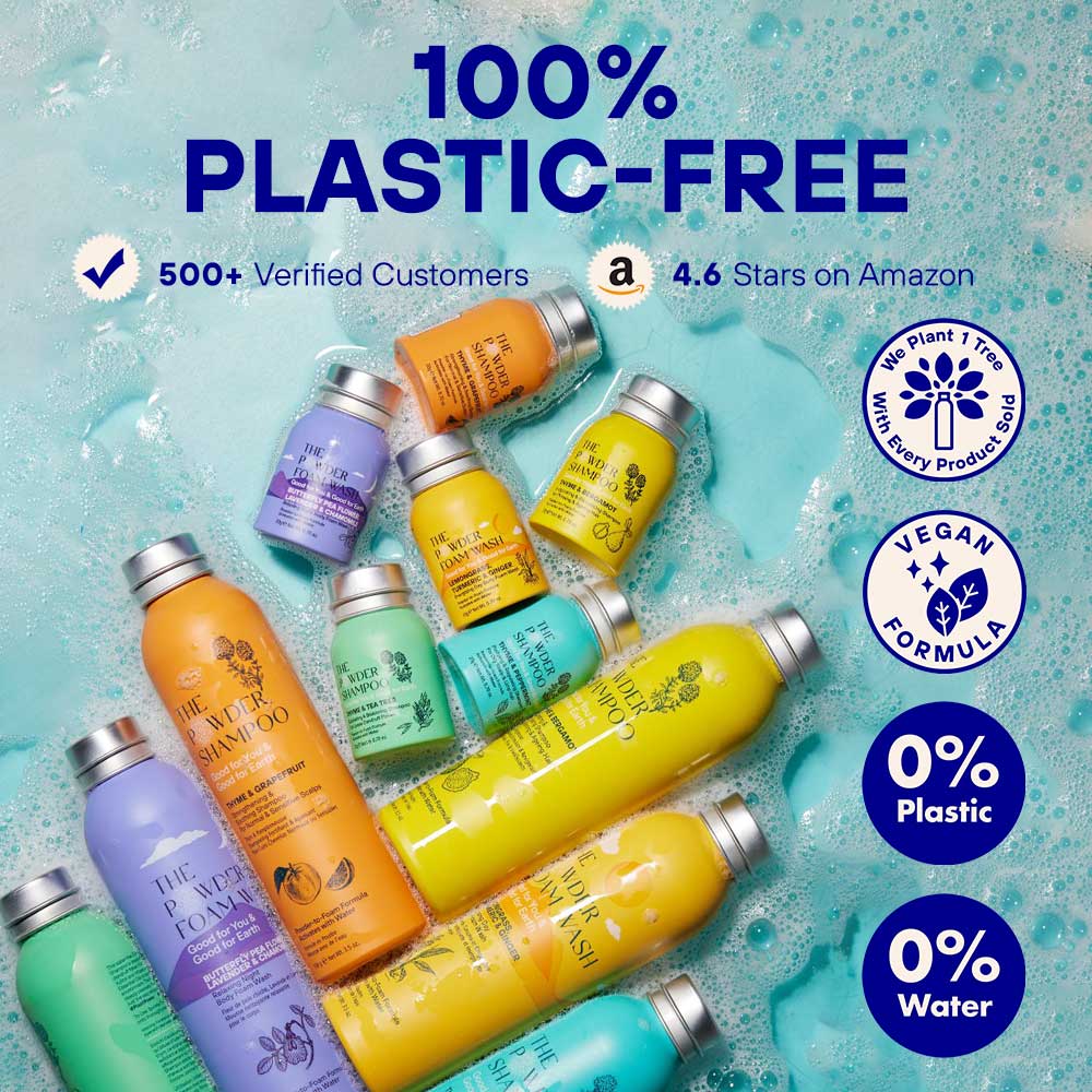 Plastic-Free Shampoo Packaging | The Powder Shampoo