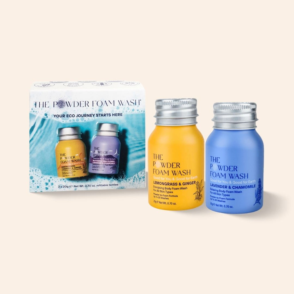 Body Wash Discovery Set (2 x 20g / 0.7oz) – The Powder Shampoo