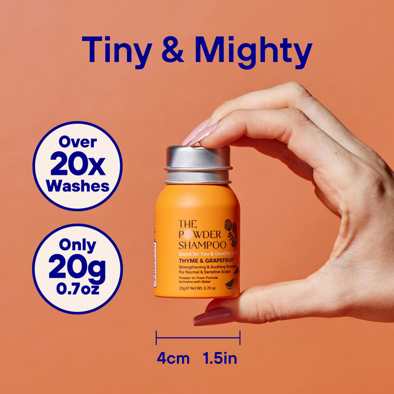 Best Travel Hack – The Powder Shampoo