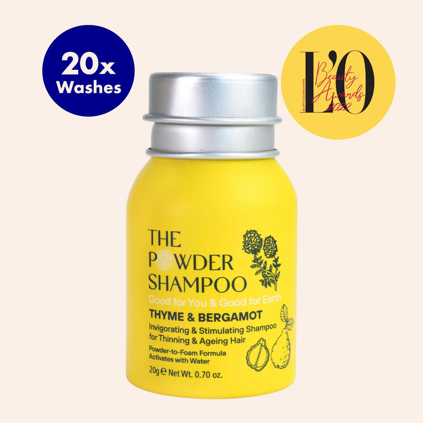Travel powder shampoo mini bottles | The Powder Shampoo