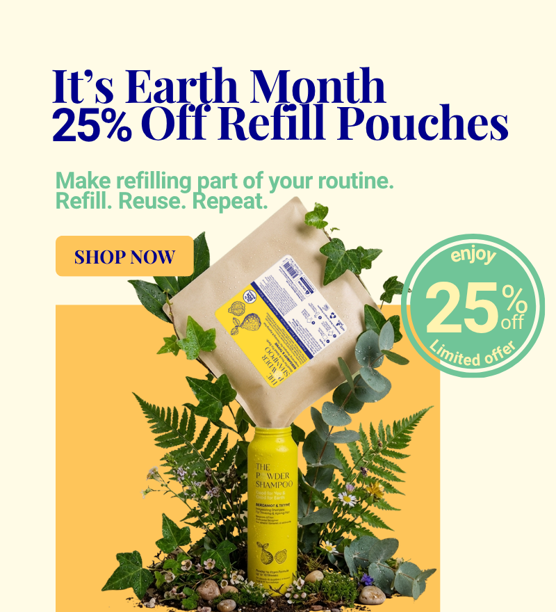 THE POWDER SHAMPOO | Vegan, plastic-free, water-free shampoo – The ...