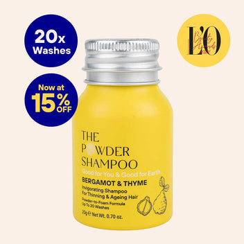 Water-activated Foaming Powder Shampoo | The Powder Shampoo