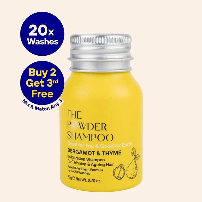 Travel powder shampoo mini bottles | The Powder Shampoo