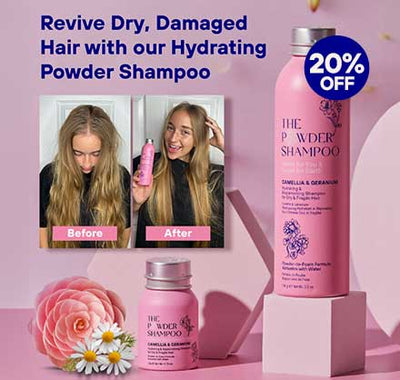 Travel powder shampoo mini bottles | The Powder Shampoo