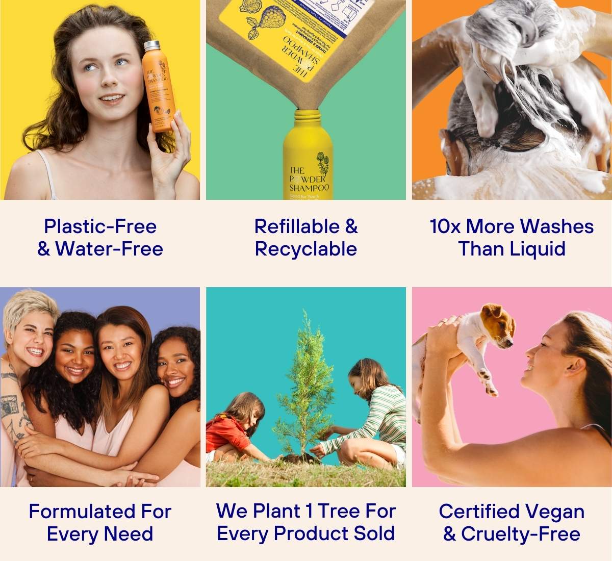 THE POWDER SHAMPOO | Vegan, plastic-free, water-free shampoo – The ...