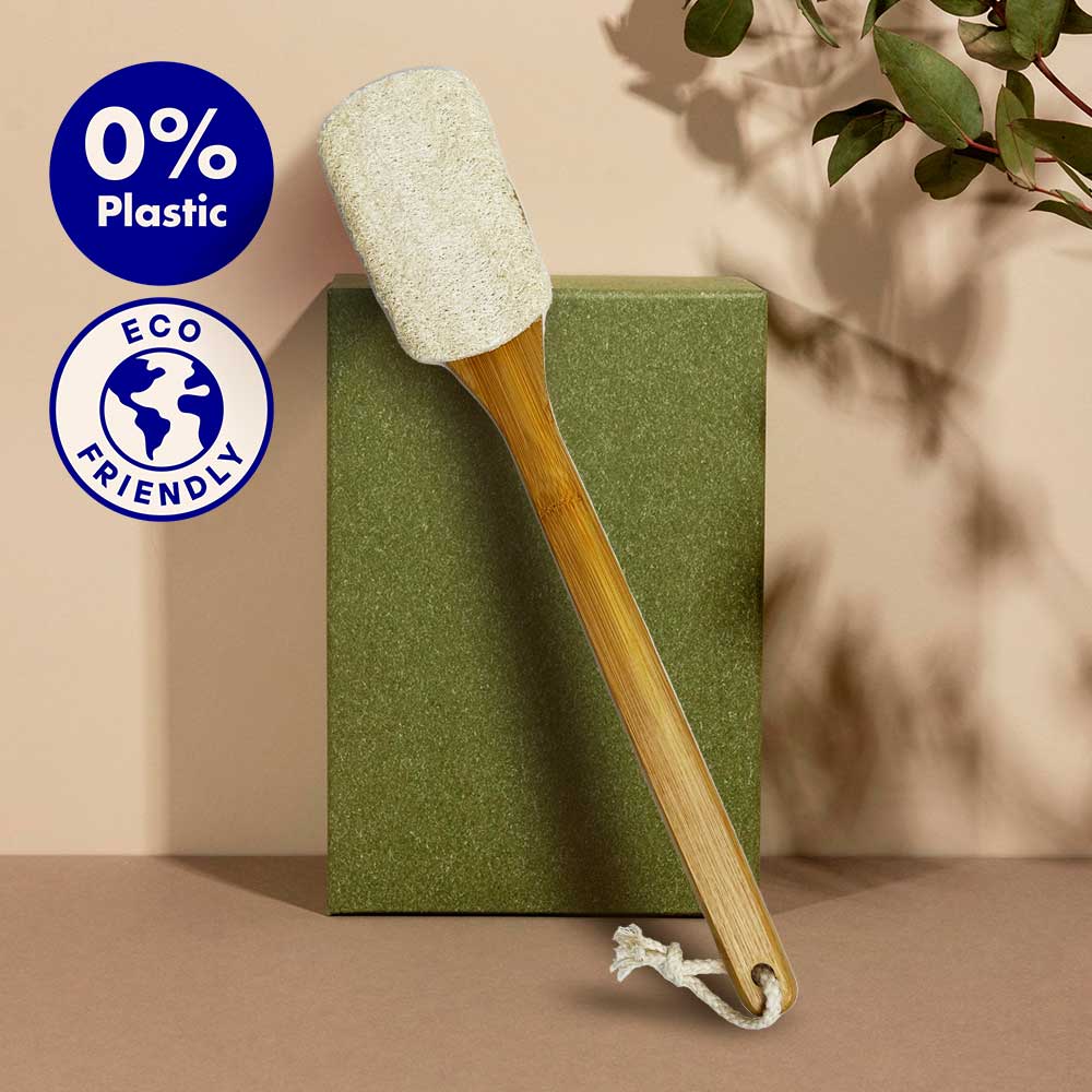 Long Handle Loofah Brush – The Powder Shampoo